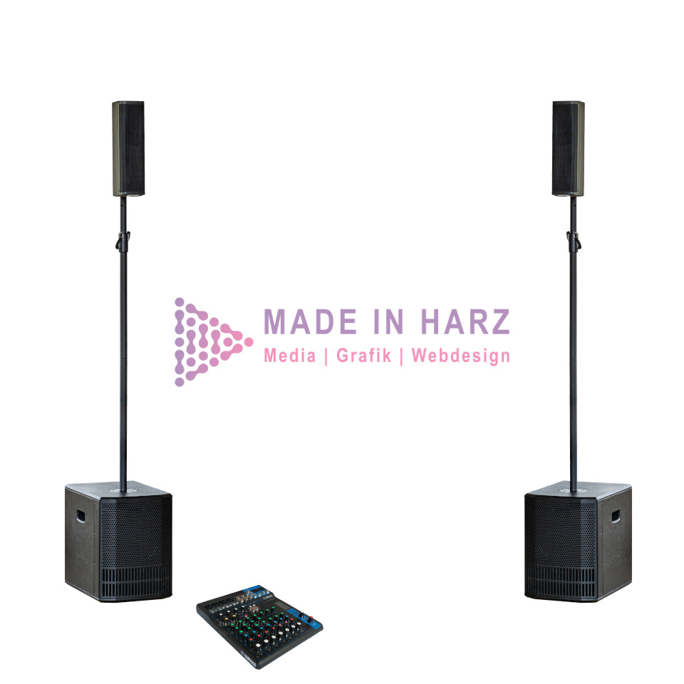 Verleih dB Säulen Tonset 1 | Veranstaltungstechnik Harz